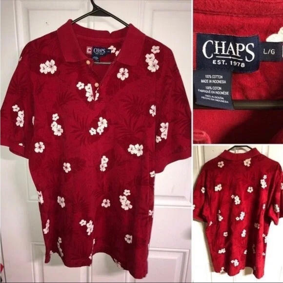Chaps | Shirts | Mens Chaps Polo Shirt | Poshmark